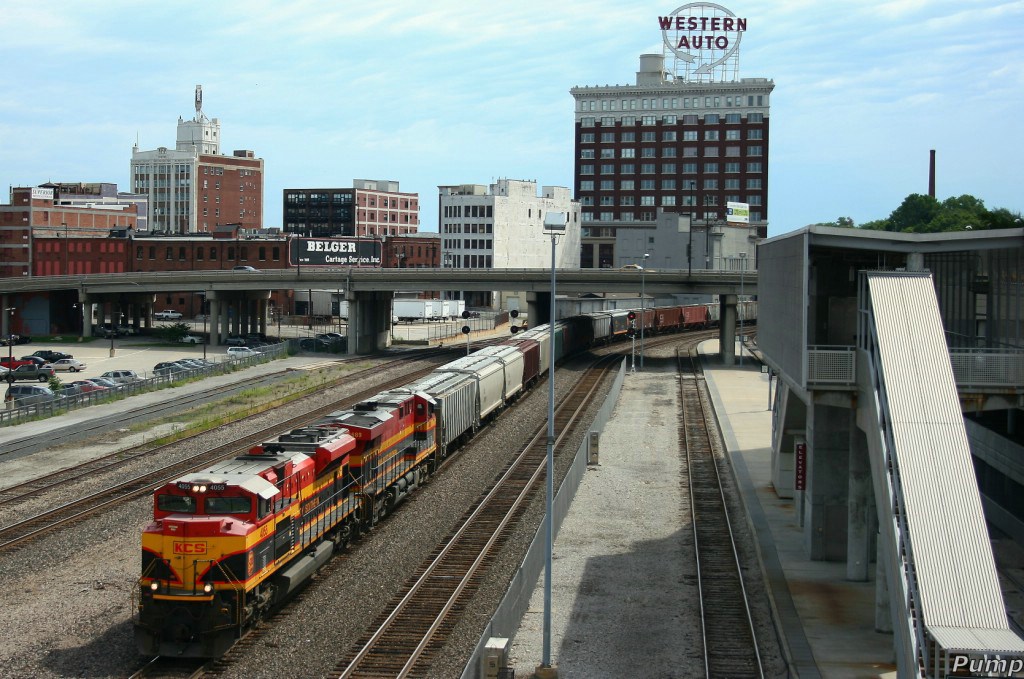 Westbound KCS Empty Grain Train